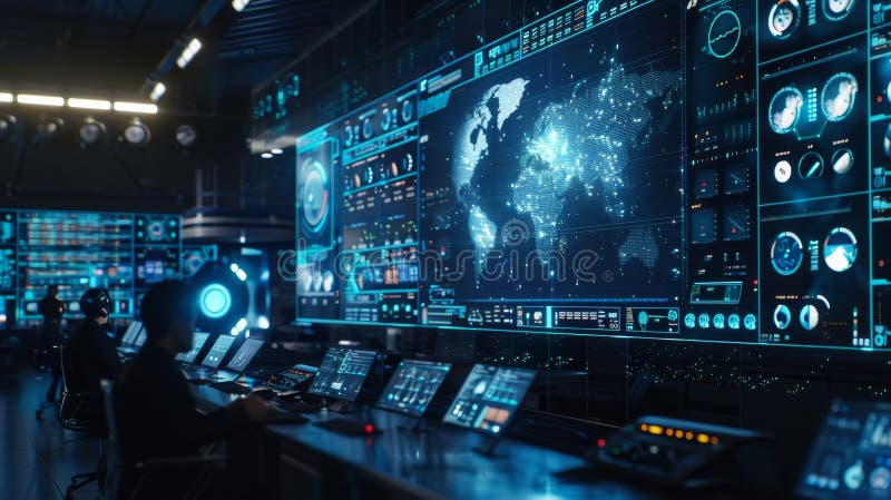 A Large Network Operations Center is Manned by Both Humans and AI ...