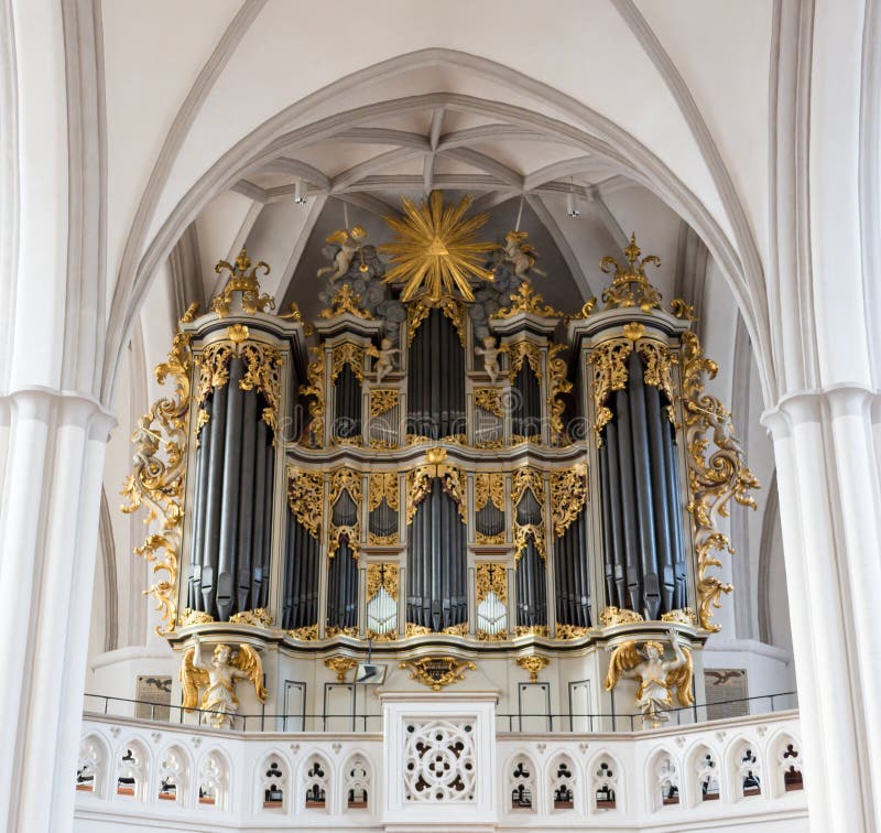 A Large Nineteenth Century Pipe Organ Located in an Old Methodist ...