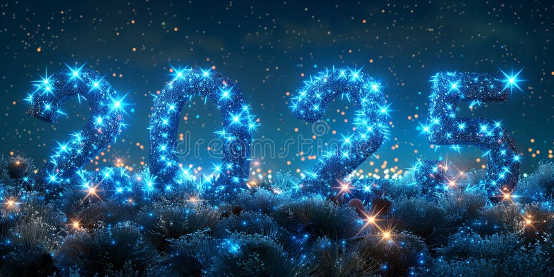 A Large Number of Fireworks Light Up the Night Sky in a Dazzling ...