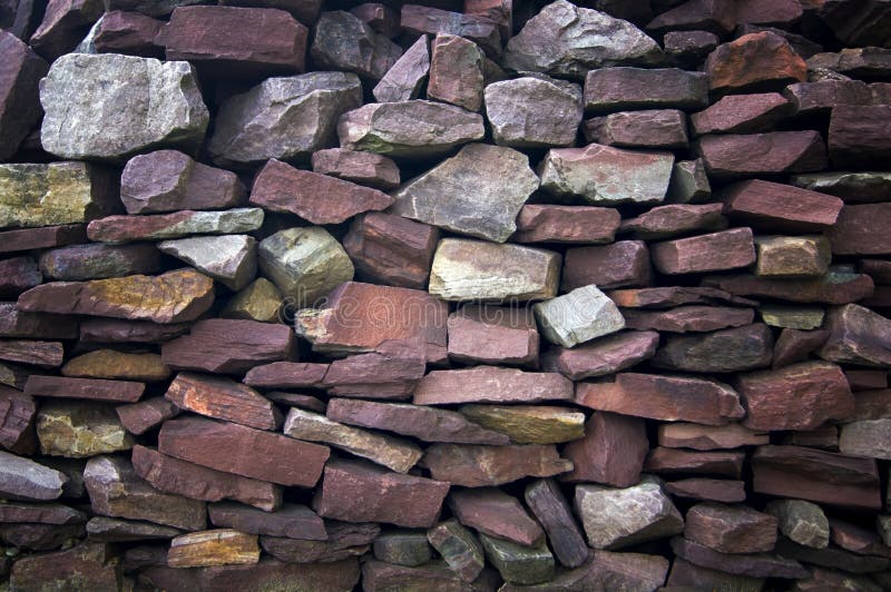 Large Number of Large Multi-colored Stones Stock Image - Image of ...