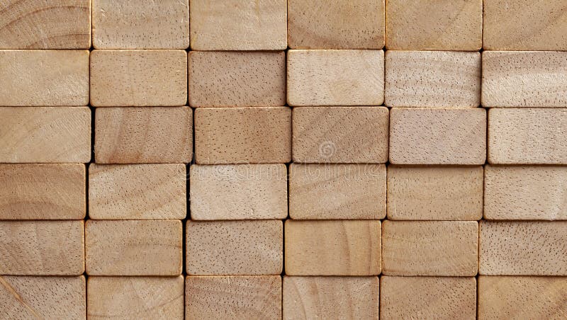A Large Number of Rectangular Wooden Boards Stacked Together Stock ...