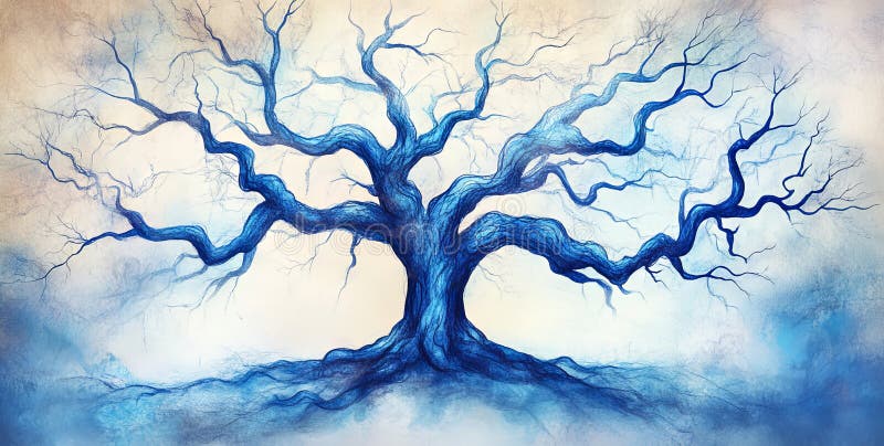 A Large Oak Tree, Symbolizing Strength, Longevity, Wisdom, Growth, and ...