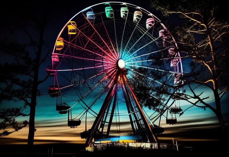 Observation Wheel Stock Illustrations – 505 Observation Wheel Stock ...