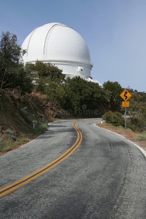 Dome of the Historical Building of Lick Observatory - Mount Hamilton ...