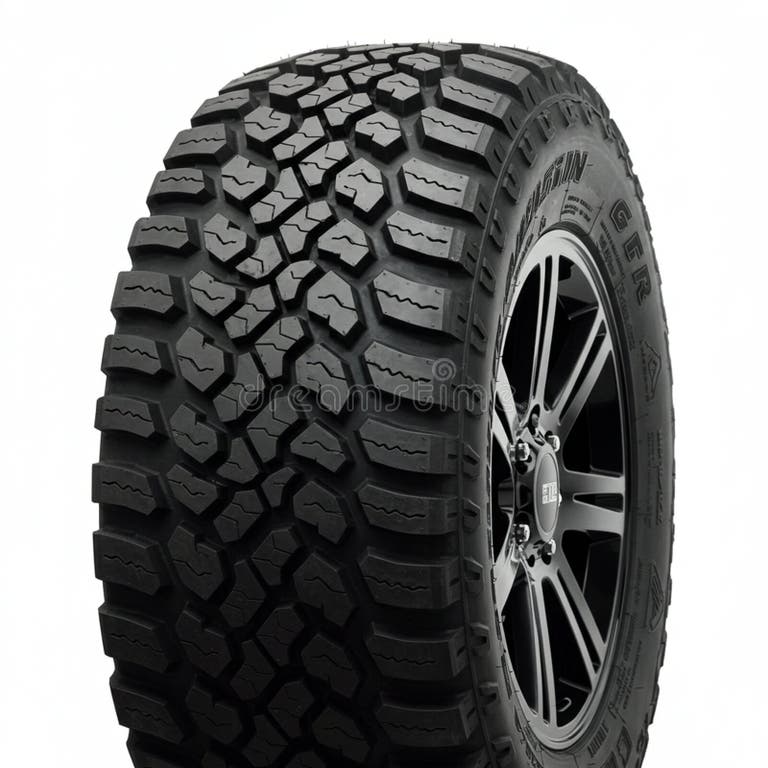 Large Off-road Tire with Aggressive Tread Pattern, Designed for ...