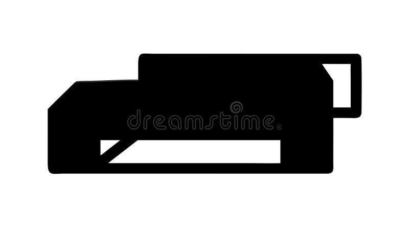 Large Office Printer with Top Paper Feeder, Vector Design Generative AI ...