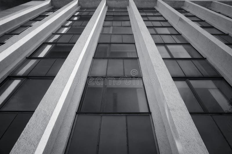 Large Office Windows in the City Hall2 Stock Image - Image of design ...