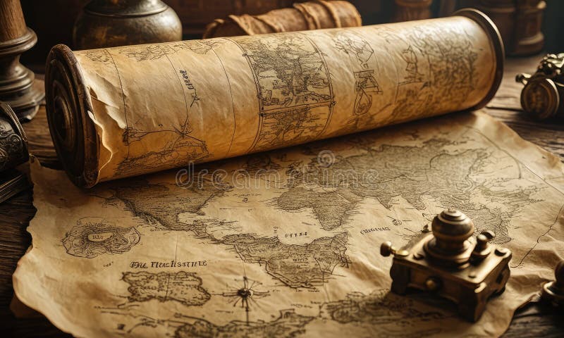 Old Fashioned Map Stock Illustrations – 1,699 Old Fashioned Map Stock ...