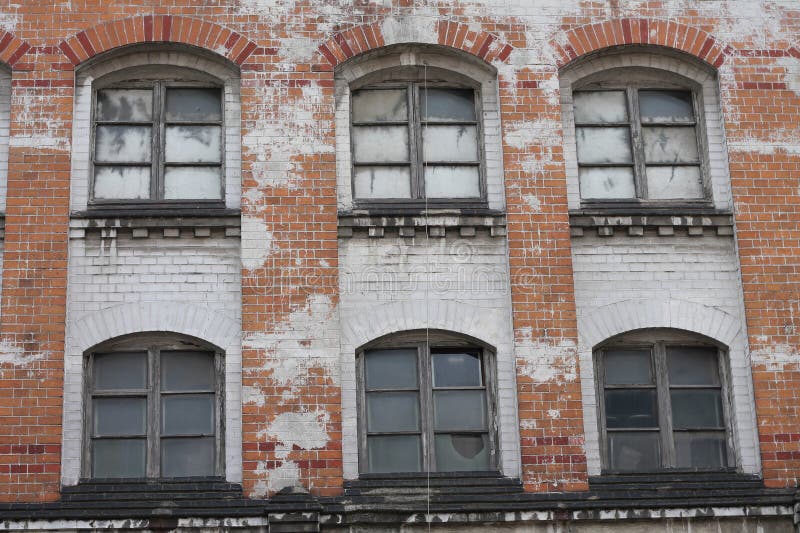Large Old German Historical Building with Small Windows Stock Photo ...