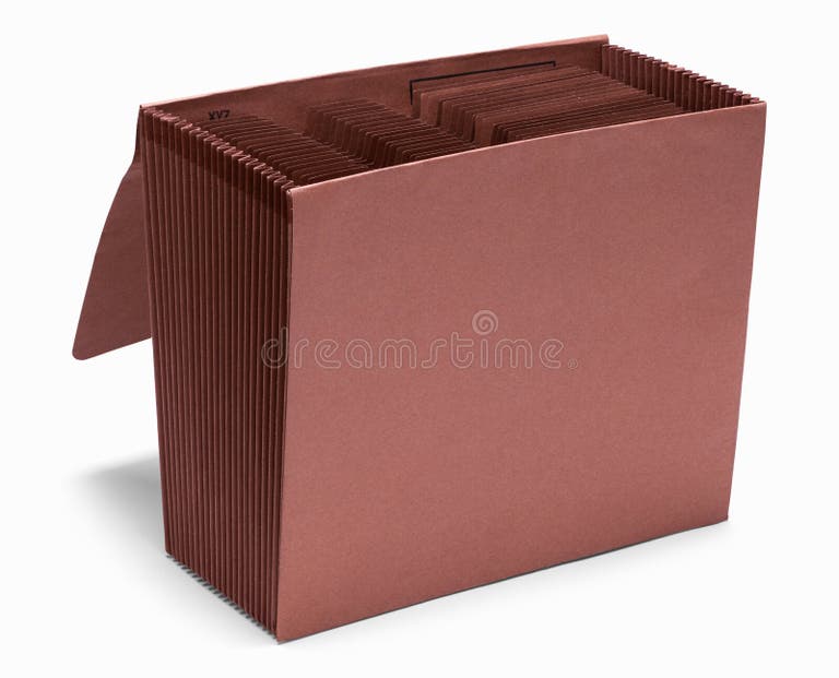Open Brown File Folder stock image. Image of folder - 338742431