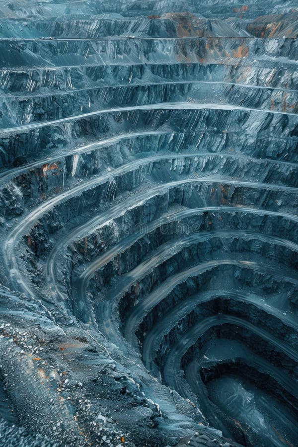 A Large Open Pit Filled with Dirt and Debris, Suitable for Use in ...