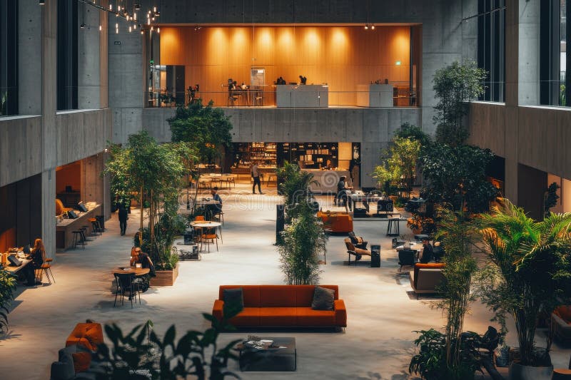 Large Open Space Lot Greenery Seating Stock Photos - Free & Royalty ...