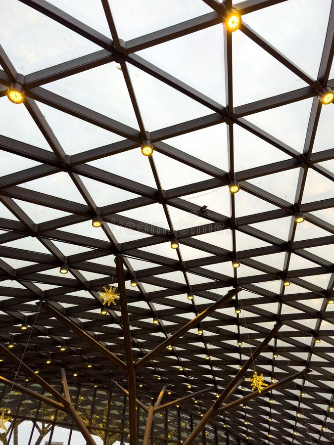 A Large, Open Space with a Lot of Light Shining through the Glass ...