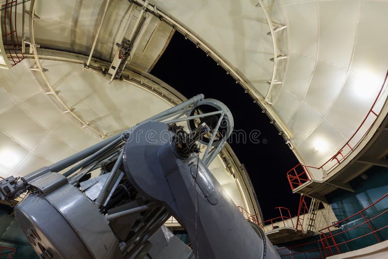 Large optical telescope stock image. Image of optic, research - 46085401