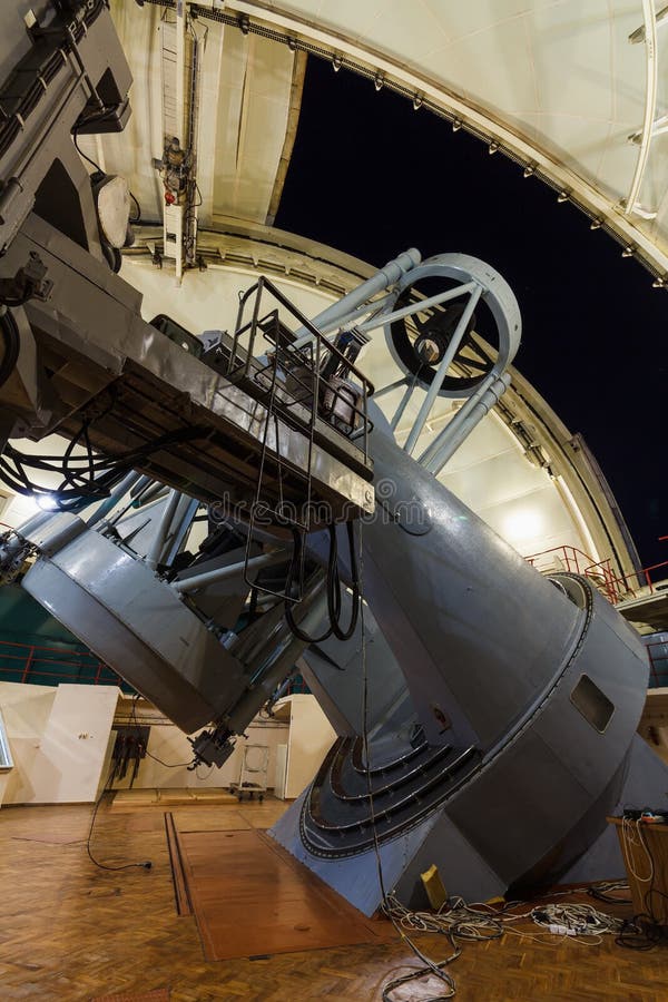 Large optical telescope stock photo. Image of bakhchysarai - 46085440