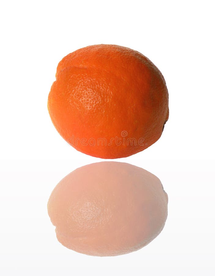 A Large Orange and Black Fish is Swimming in a Pond. Stock Photo ...