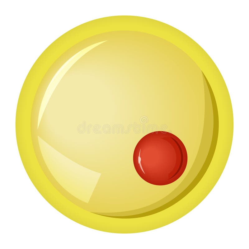 Large Orange Yellow and Red Bubble Stock Vector - Illustration of form ...