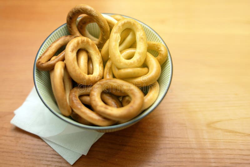 Large Oval Crackers Arranged on a Plate, Showcasing Rustic Bakery ...
