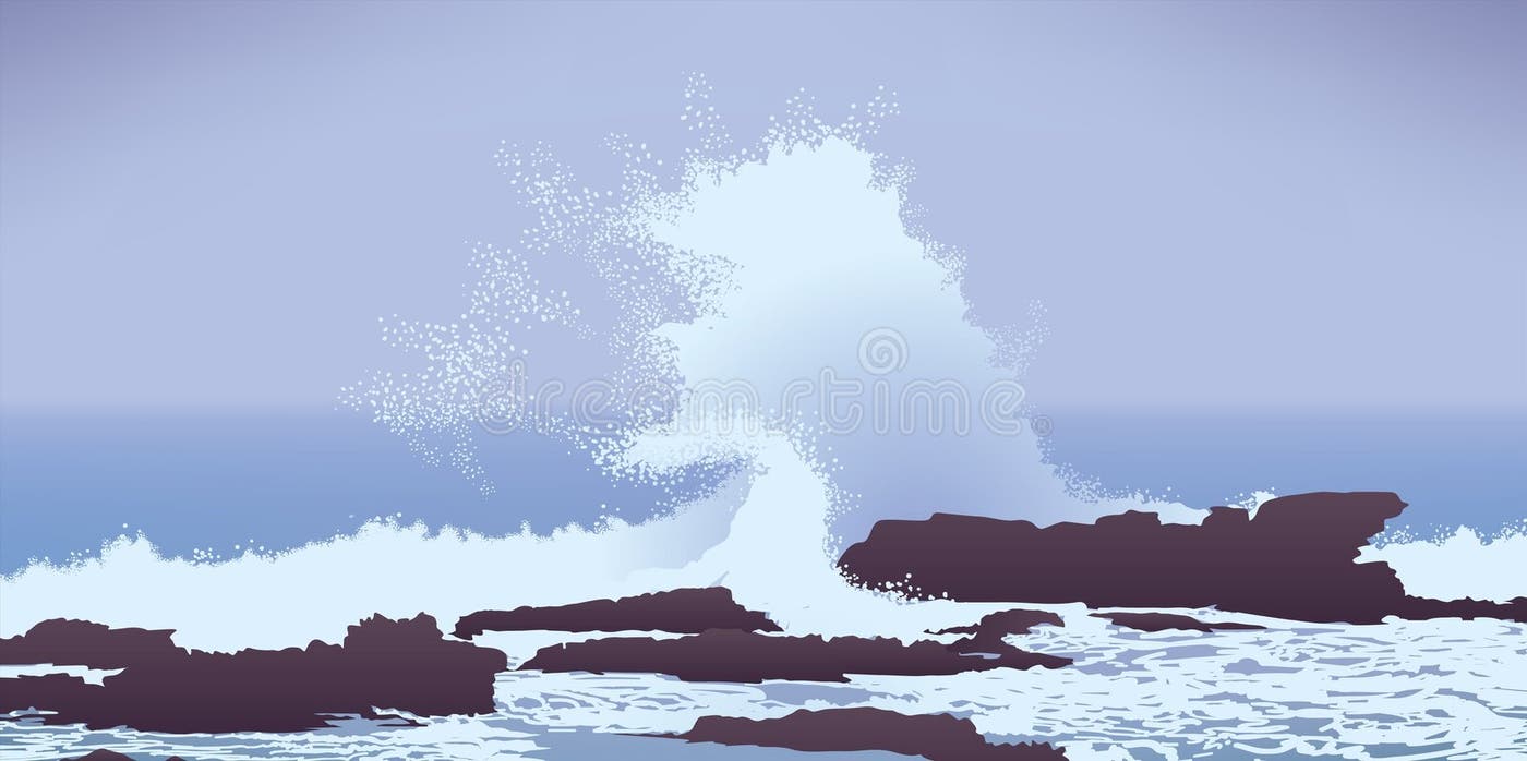 Breaking Rocks Stock Illustrations – 3,426 Breaking Rocks Stock ...