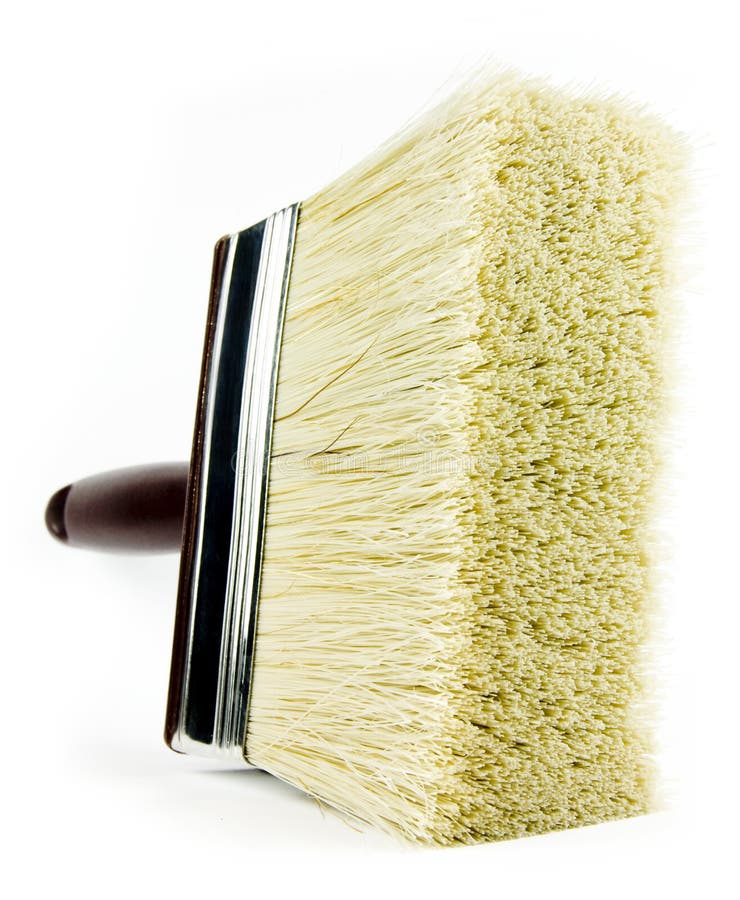 Large paintbrush stock image. Image of photograph, royalty - 19006031