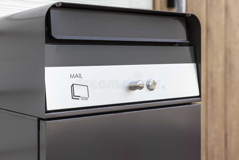 Large parcel delivery box stock image. Image of online - 194001049