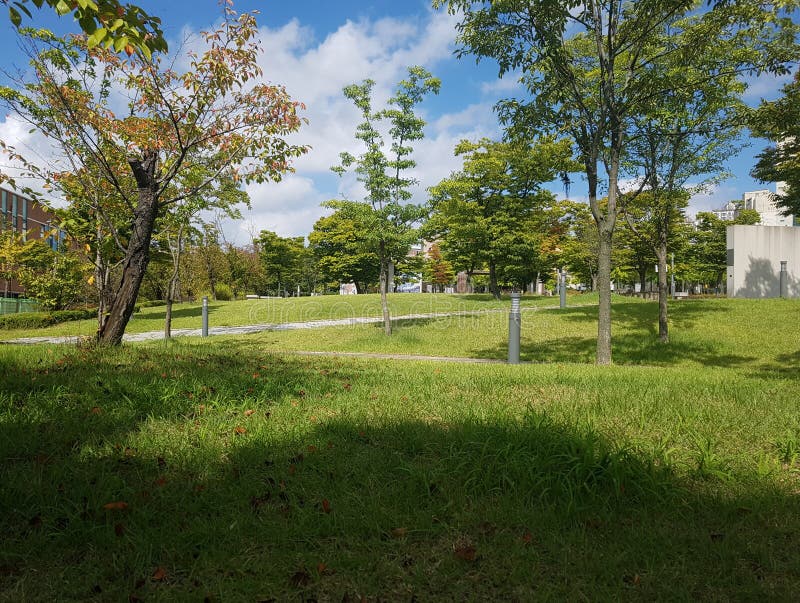 This is a Large Park Suitable for Refreshing and Playing a Lot of Green ...