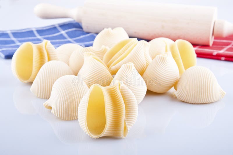 Large pasta shells stock photo. Image of white, food - 37941108