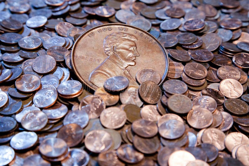 Large Penny stock photo. Image of cents, expand, power - 16460014