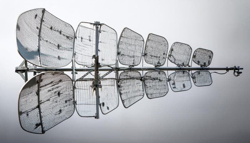 A Large Piece of Art Made of Many Small Pieces of Metal Stock ...