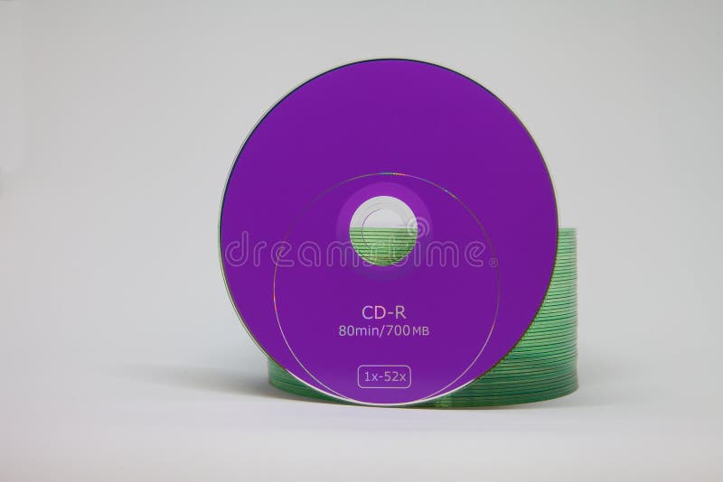 Large Pile of Cd Disks on the Table. Stock Photo - Image of ...