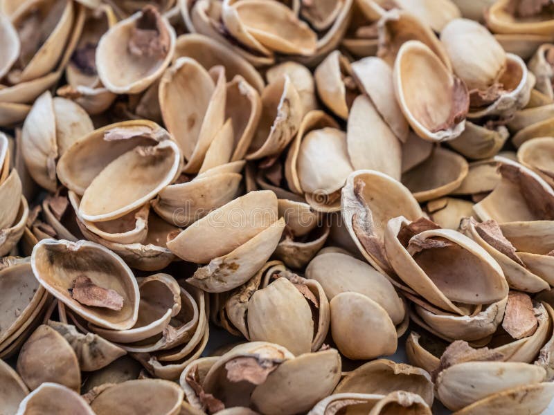 Large Pile of Empty Pistachio Shells Stock Image - Image of pistachio ...