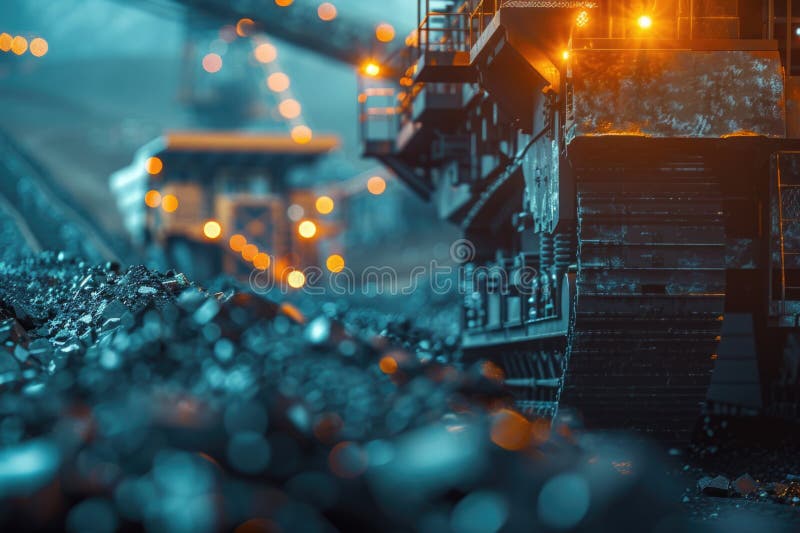 A Large Pile of Metal on a Field, Suitable for Industrial Concepts ...