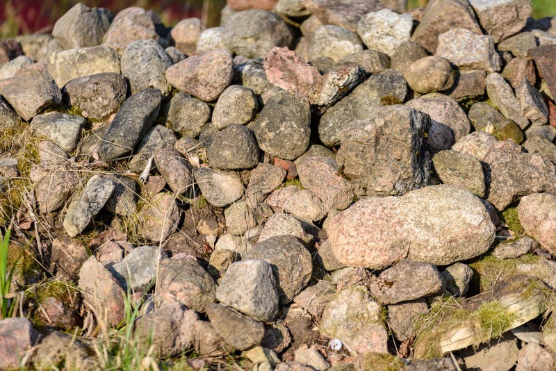 Large pile of rocks stock photo. Image of outdoors, pile - 126460414