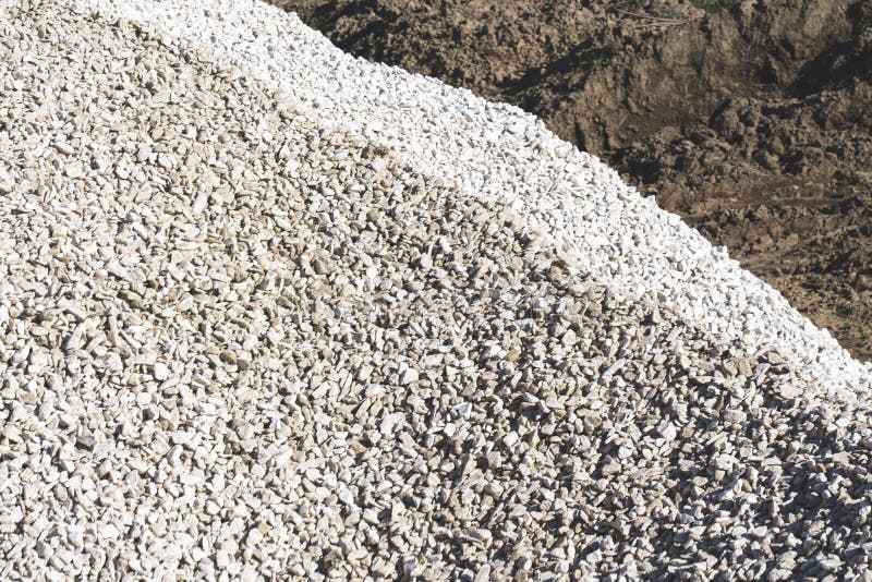 Pile of rubble stock photo. Image of grey, gravel, material - 35311510