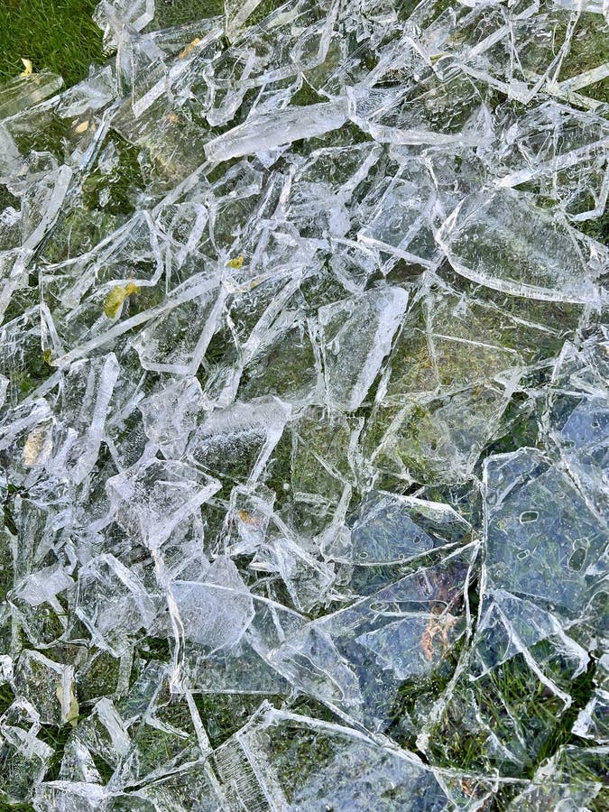 Smashed Ice stock photo. Image of piece, iced, pieces - 298474064