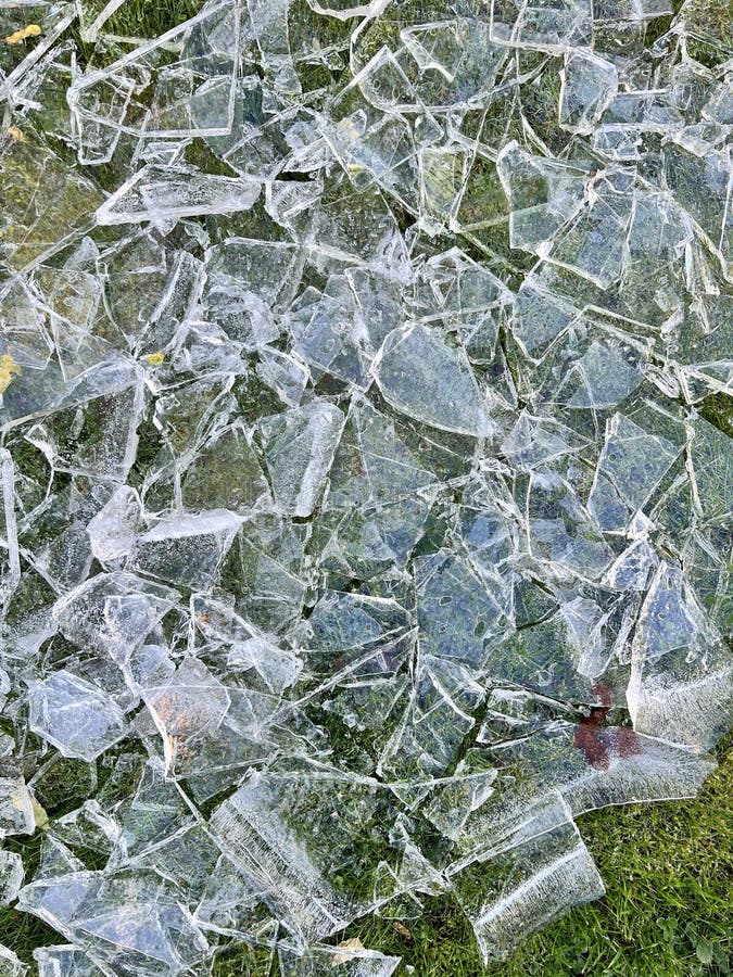 Smashed Ice stock photo. Image of grass, pile, large - 298477660