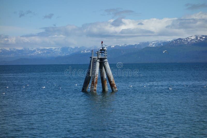 A large piling at low tide stock image. Image of ships - 41915135