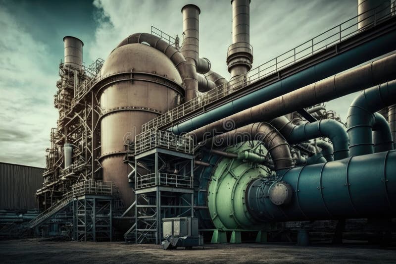 Large Pipe Processing Plant with Industrial Modern 4.0 for Chemical ...