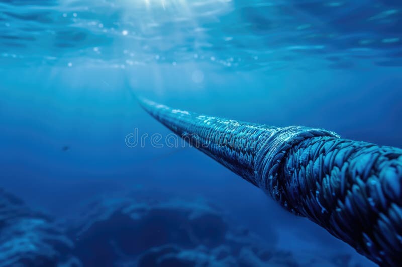 A Large Pipe Underwater Surrounded by Water Stock Image - Image of pipe ...