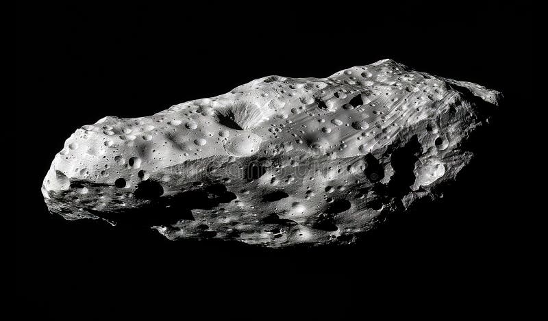 Large Planetoid in Empty Space Stock Illustration - Illustration of isolated, dimensional: 332251593