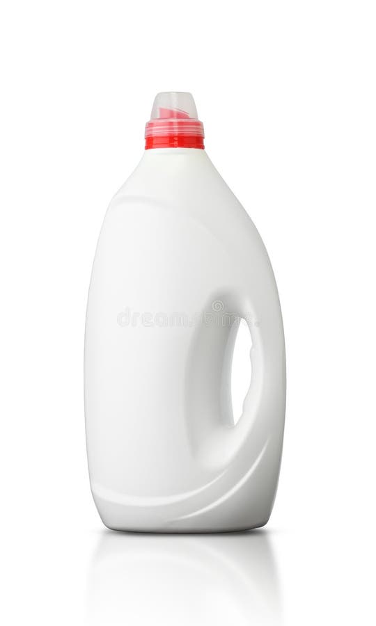 Large Plastic Bottle of Laundry Detergent Stock Image - Image of frame ...
