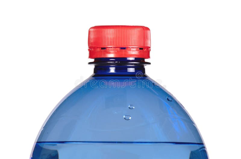 Large Plastic Bottle of Water Stock Image - Image of isolated, white ...