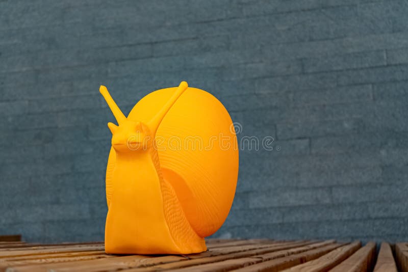 Large plastic snail stock photo. Image of colors, farm - 194815892