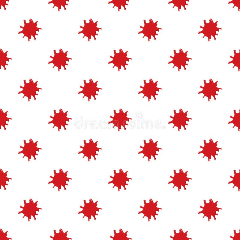 Large Pool of Blood Pattern Stock Vector - Illustration of repeat, pass ...