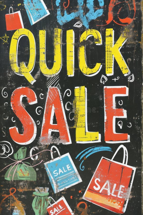 A Large Poster with a Bunch of Different Items on it, AI Stock Image ...