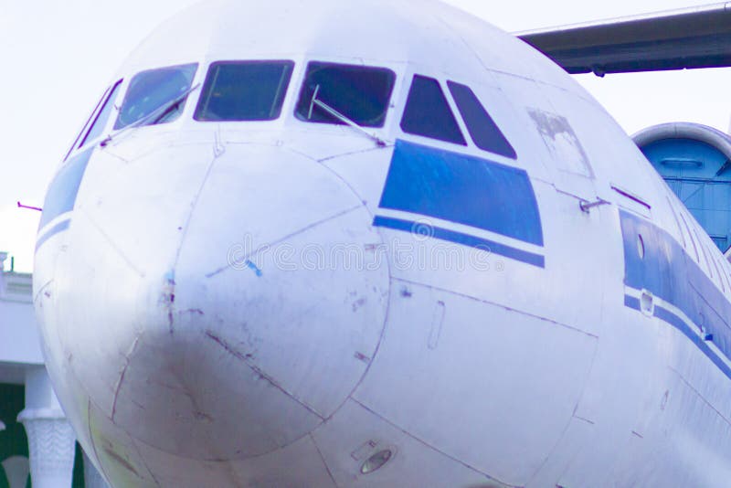 A Large Powerful Soviet Combat Helicopter Stock Photo - Image of ...