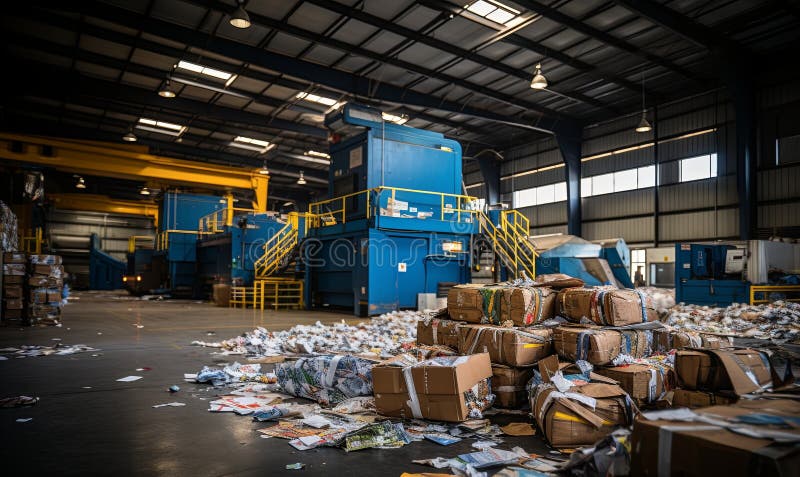 Abundance of Boxes in Warehouse Stock Image - Image of storage, goods ...