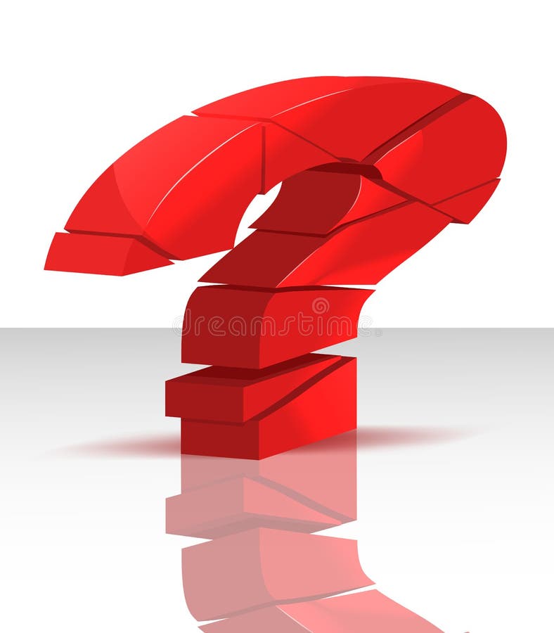 Large question mark stock vector. Illustration of isolated - 237336408