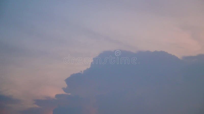 A Large Rain Cloud with Thunderstorms with Lightning a Large Rain Cloud ...