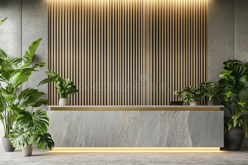 A Large Reception Space with Modern Design is Showcased in a Detailed ...